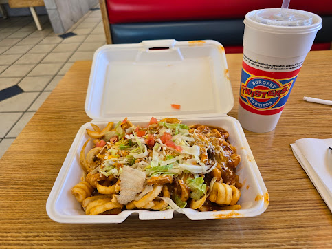 Twisters Burgers and Burritos Restaurant Menu